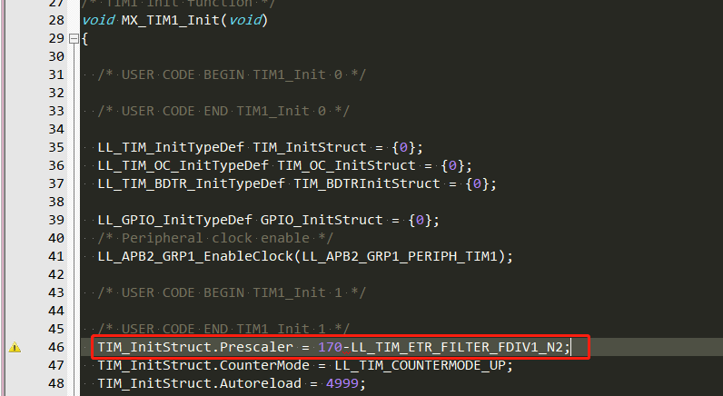 When The Timer Is Initialized The Arr Register Will Be Miscalculated · Issue 165