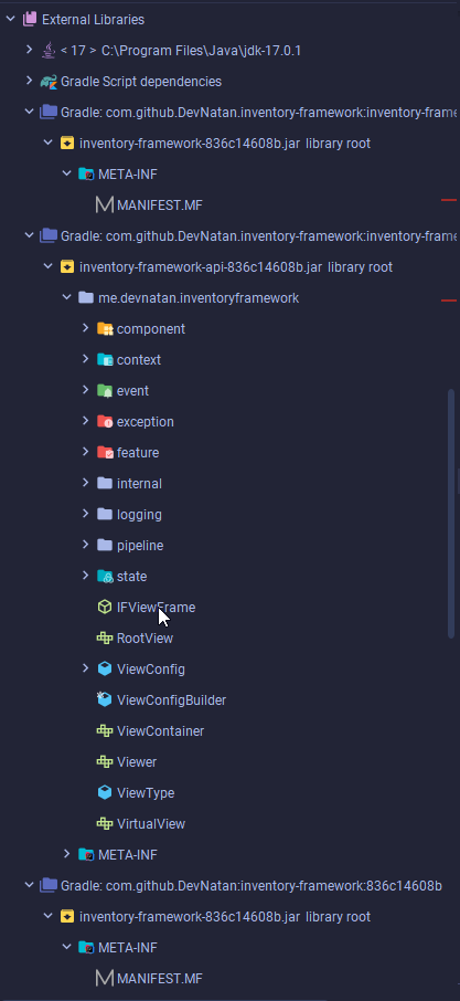 How to import v3.0.0? · Issue #318 · DevNatan/inventory-framework · GitHub