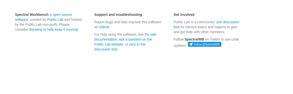 Remove white-space for footer · Issue #472 · publiclab/spectral-workbench · GitHub