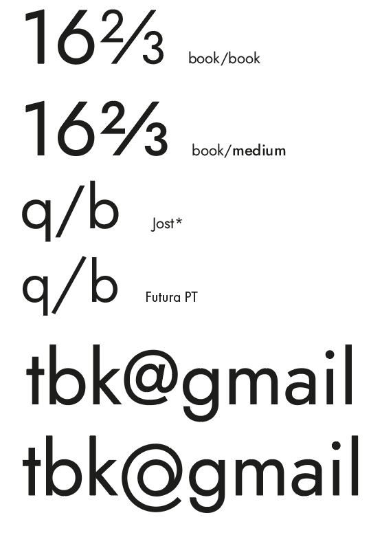 Fractions, slash size, shape of @ · Issue #60 · indestructible-type/Jost · GitHub