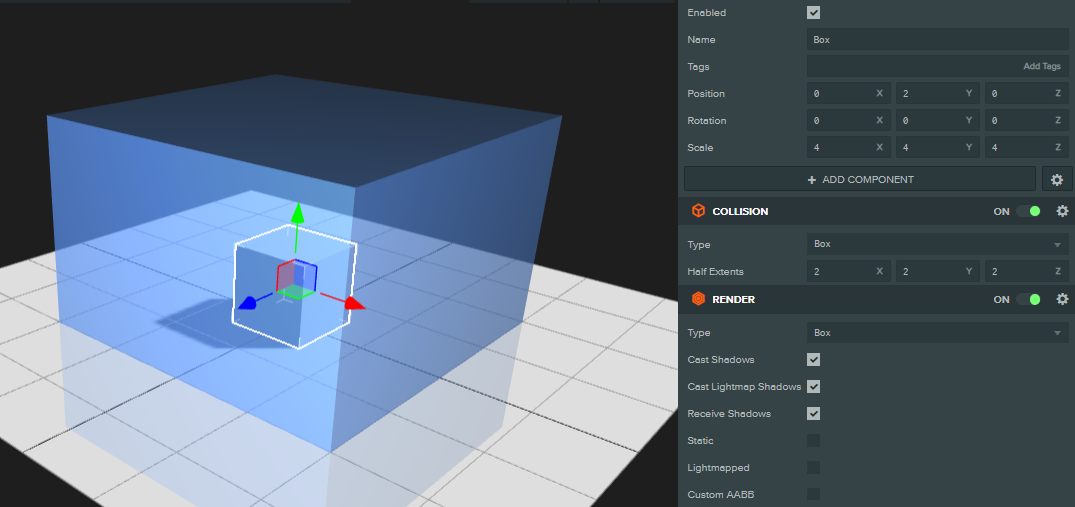 Half Extents of Collision Component are confusing when parent entity is scaled · Issue #939 ...