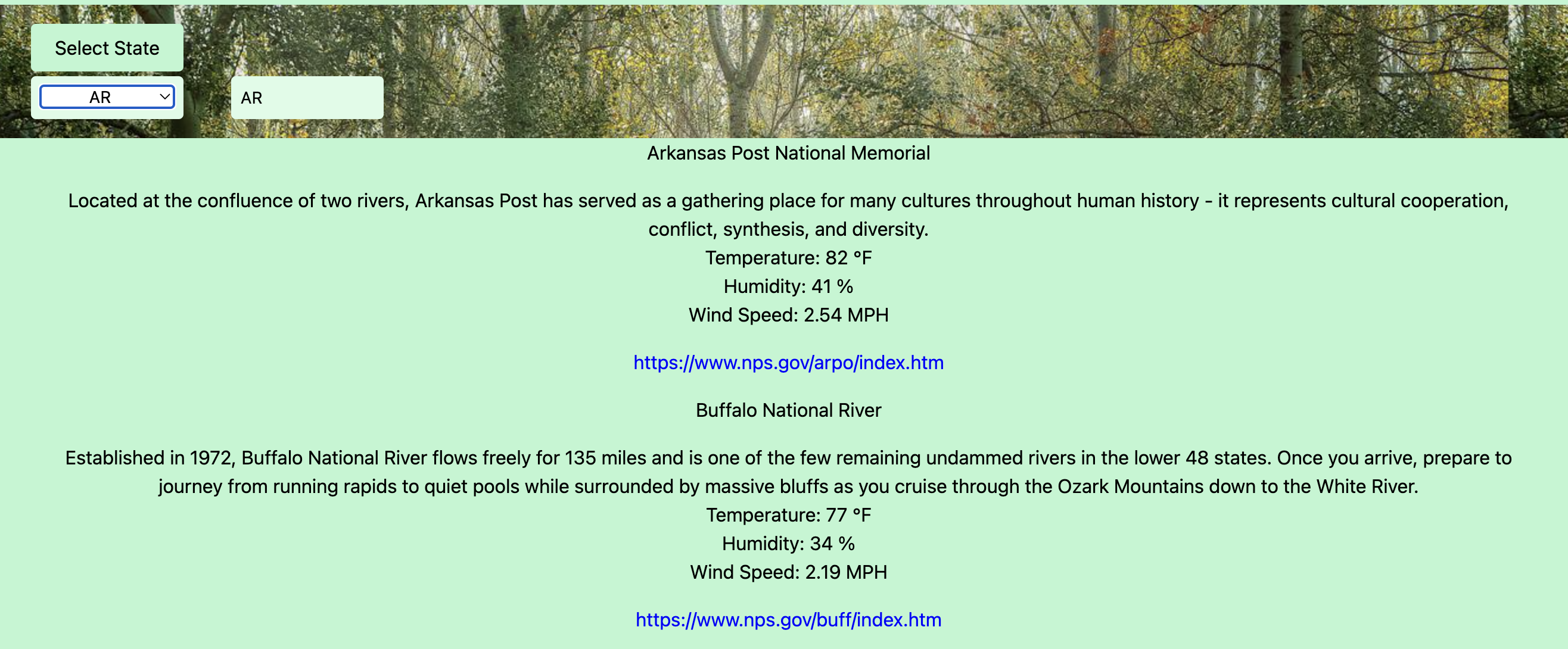 GitHub - adryq/National-Park-App