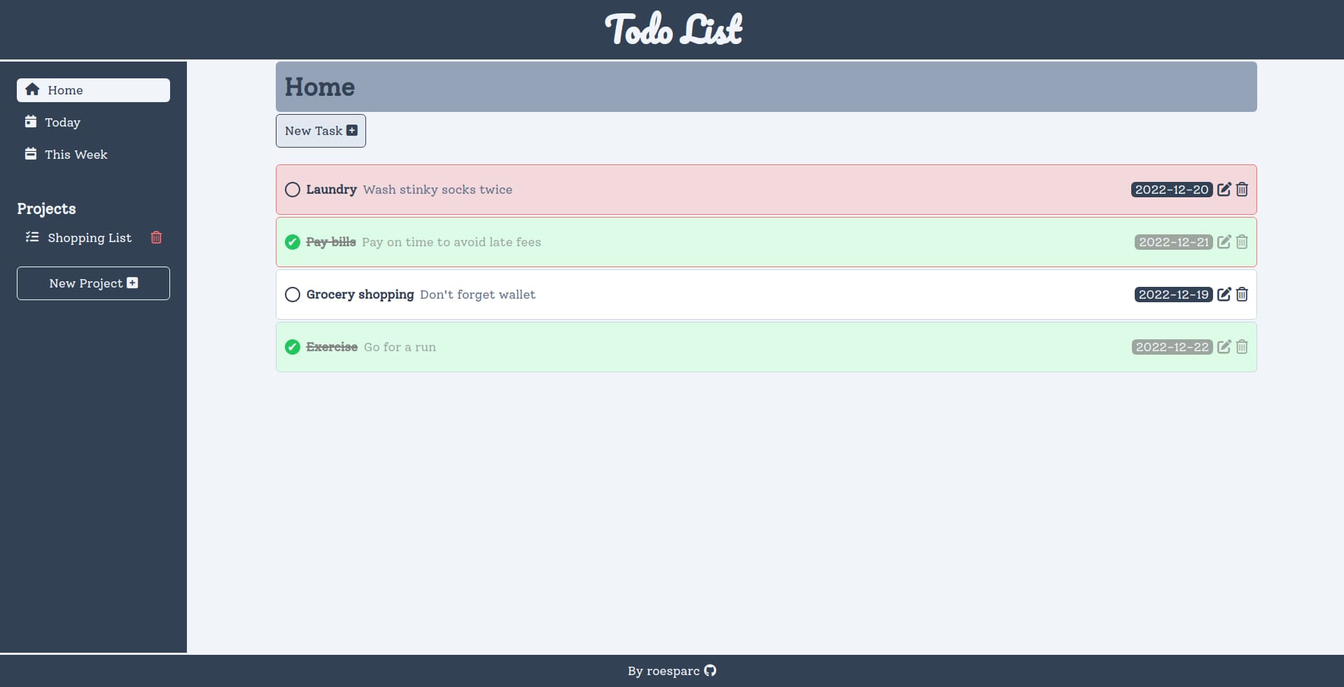 GitHub - roesparc/Todo-List: SOLID principles