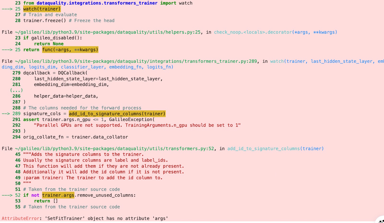 Using the dataquality package with setfit · Issue #356 · huggingface/setfit · GitHub
