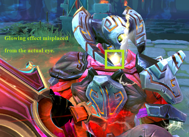 Gaze Of The Cyclopean Marauder Visual Bug Upon Activate God Strength · Issue 4492 