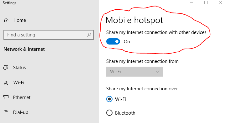 Script to Enable Windows 10 Mobile Hotspot Automatically After Reboot · GitHub