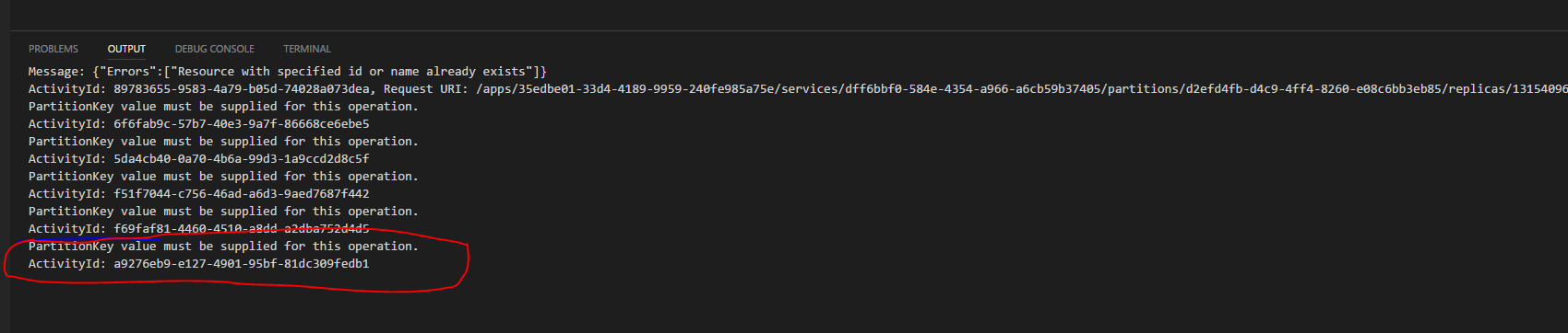 Not able to delete documents · Issue #141 · microsoft/vscode-cosmosdb · GitHub