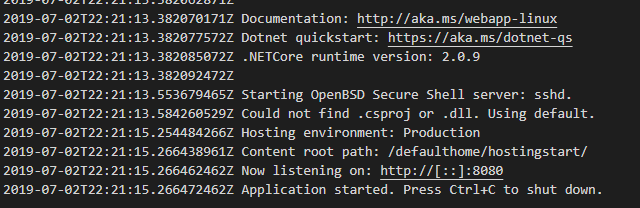 Improve smart defaults for .NET Core apps · Issue #945 · microsoft/vscode-azureappservice · GitHub