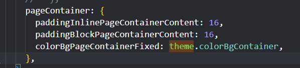 🐛[BUG] PageContainer在暗黑模式下fixedHeader背景颜色不正确 · Issue #6610 · ant-design/pro-components · GitHub