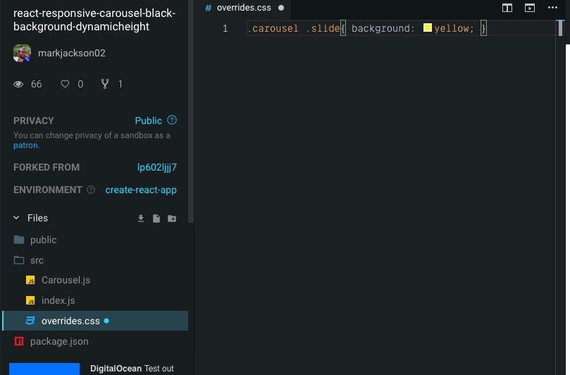 Black fill is visible during transition when using dynamicHeight and flexbox · Issue #312 ...