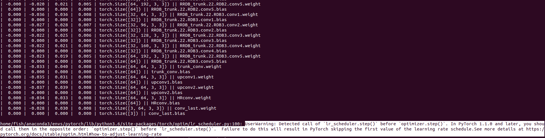Training warning:UserWarning · Issue #75 · cszn/KAIR · GitHub