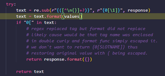 Slots in response · Issue #9465 · RasaHQ/rasa · GitHub