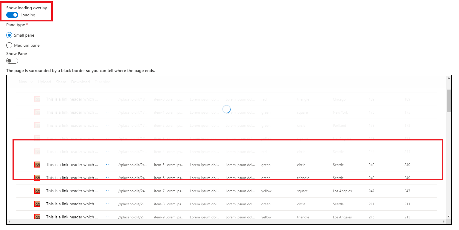 Page component and loading overlay · Issue #11968 · microsoft/fluentui · GitHub