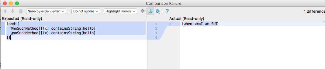 Error message printed on failure in matcher execution is not descriptive · Issue #19 · dakusui ...