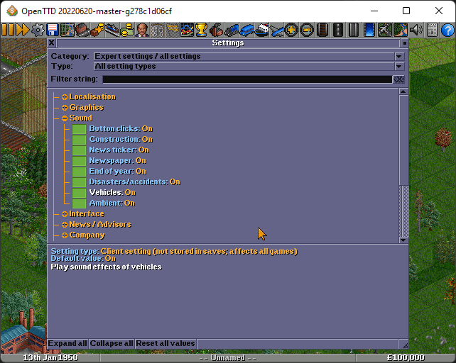 [Bug]: Cash register sound is classified as a vehicle sound · Issue #9900 · OpenTTD/OpenTTD · GitHub