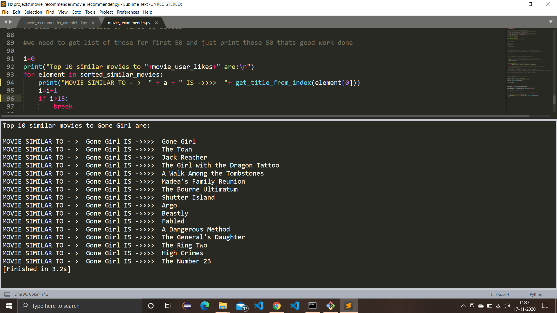 GitHub - vickythakur0398/MOVIE_RECOMMENDER_SYSTEM: This is a content-based recommender system it ...