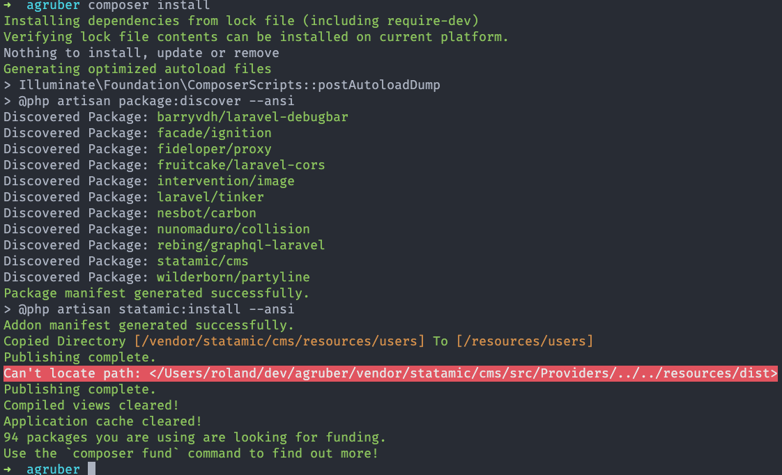 resources/dist folder missing · Issue #1192 · statamic/cms · GitHub