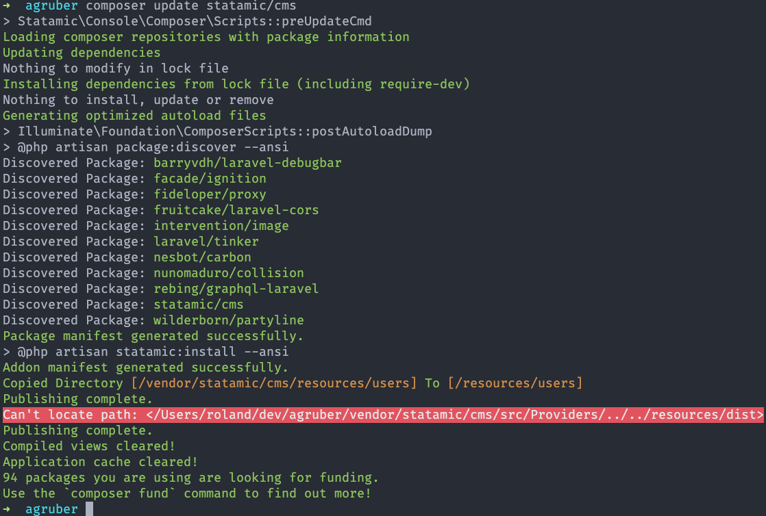 resources/dist folder missing · Issue #1192 · statamic/cms · GitHub