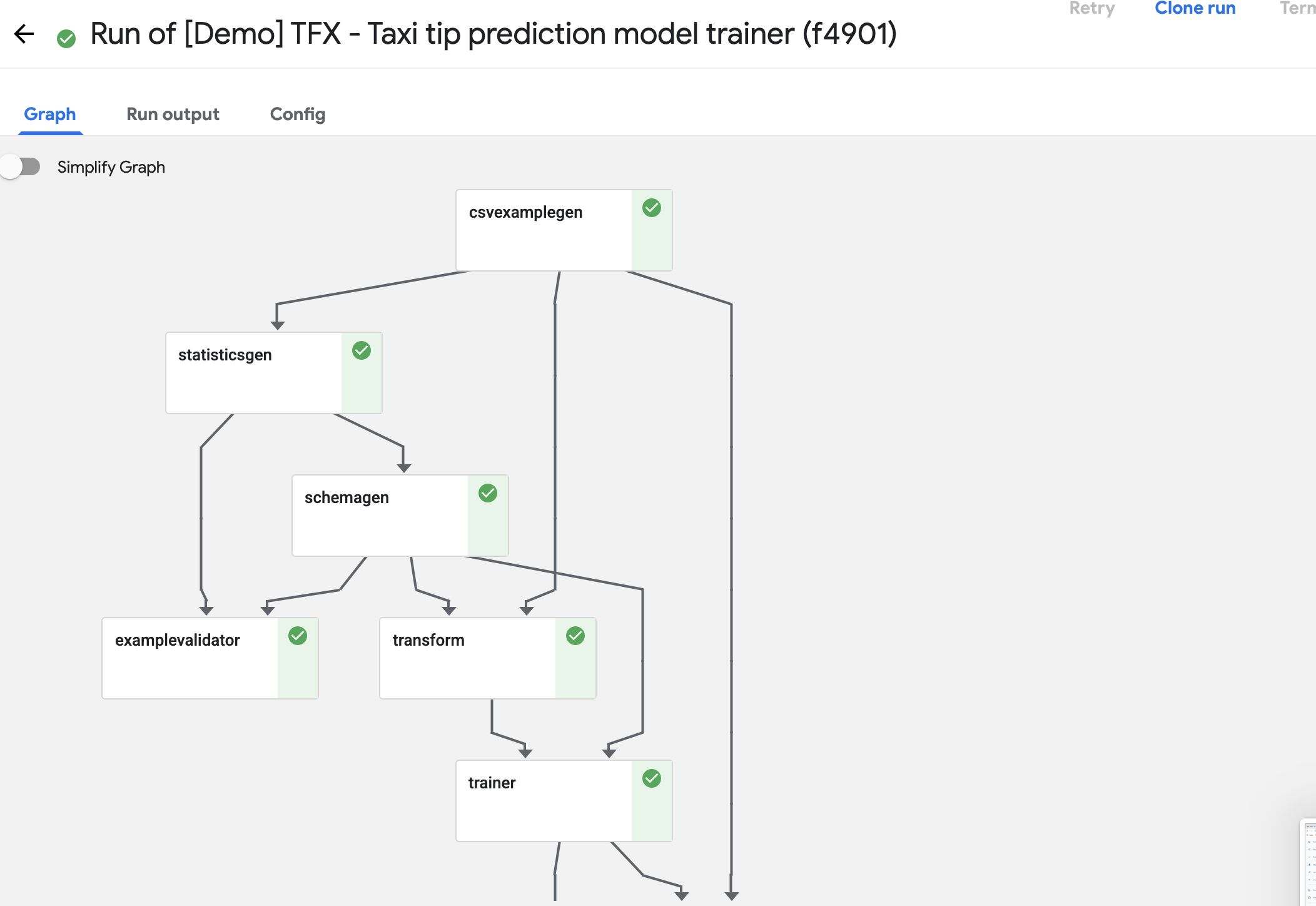 [backend] Sample pipeline "[Demo] TFX - Taxi tip prediction model trainer" failed with "Invalid ...