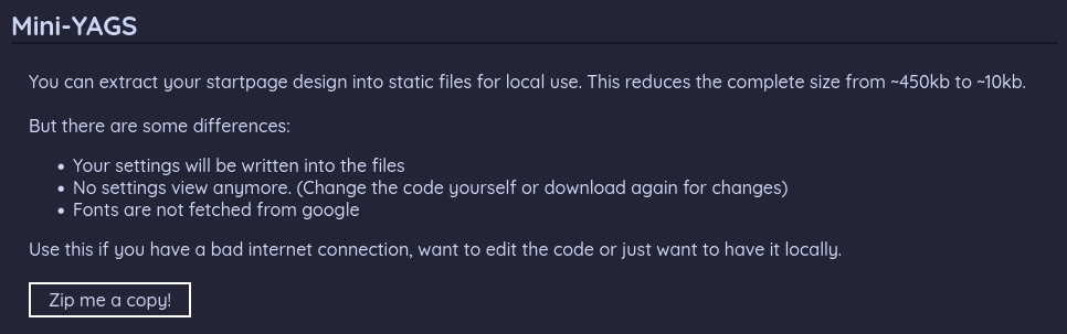 GitHub - Trexxin/firefox-startpage: My fork of PrettyCoffee's startpage.