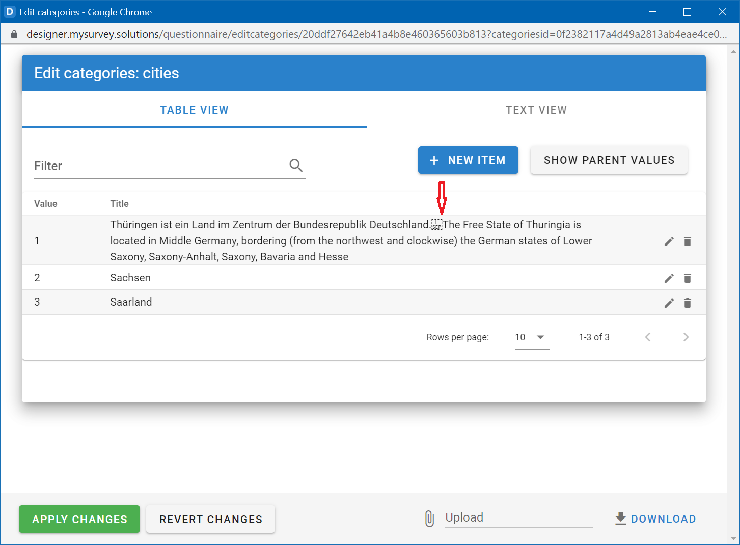 Content Distorted In Categories Editor · Issue 1708 · Surveysolutionssurveysolutions · Github 
