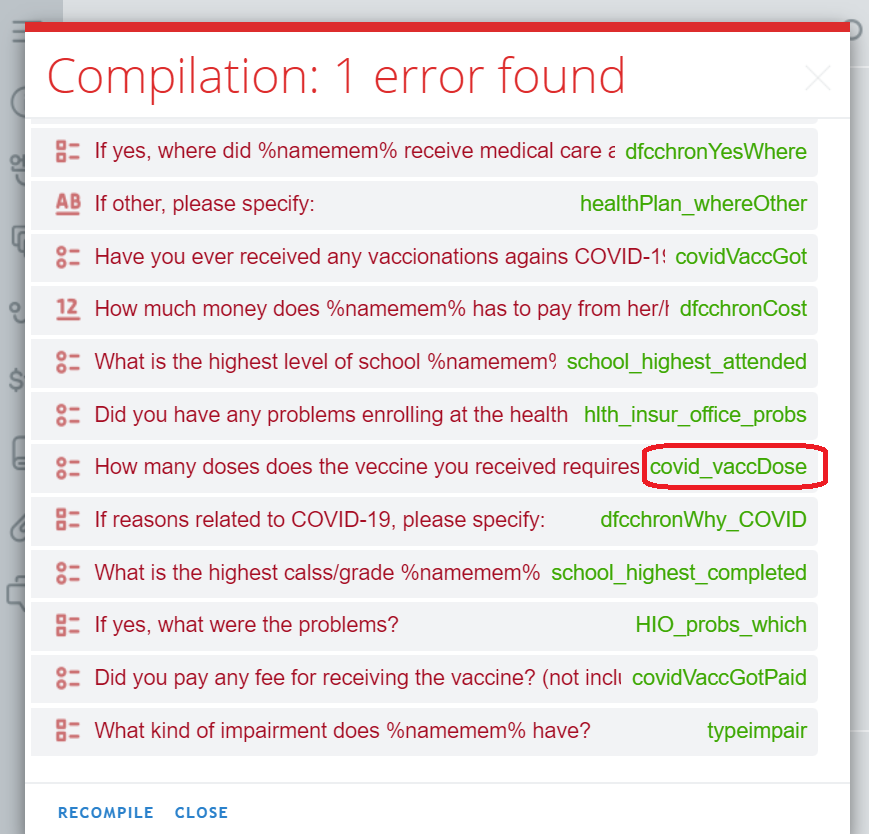 Highlight erroneous elements after compilation · Issue #1713 · surveysolutions/surveysolutions ...