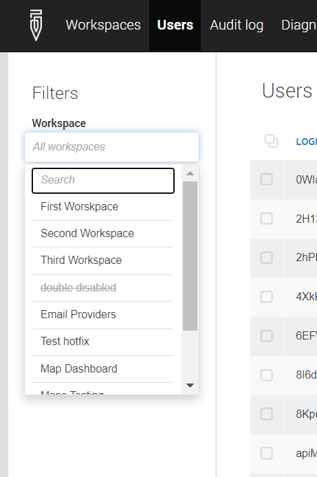 order of workspaces in the filter · Issue #1823 · surveysolutions ...