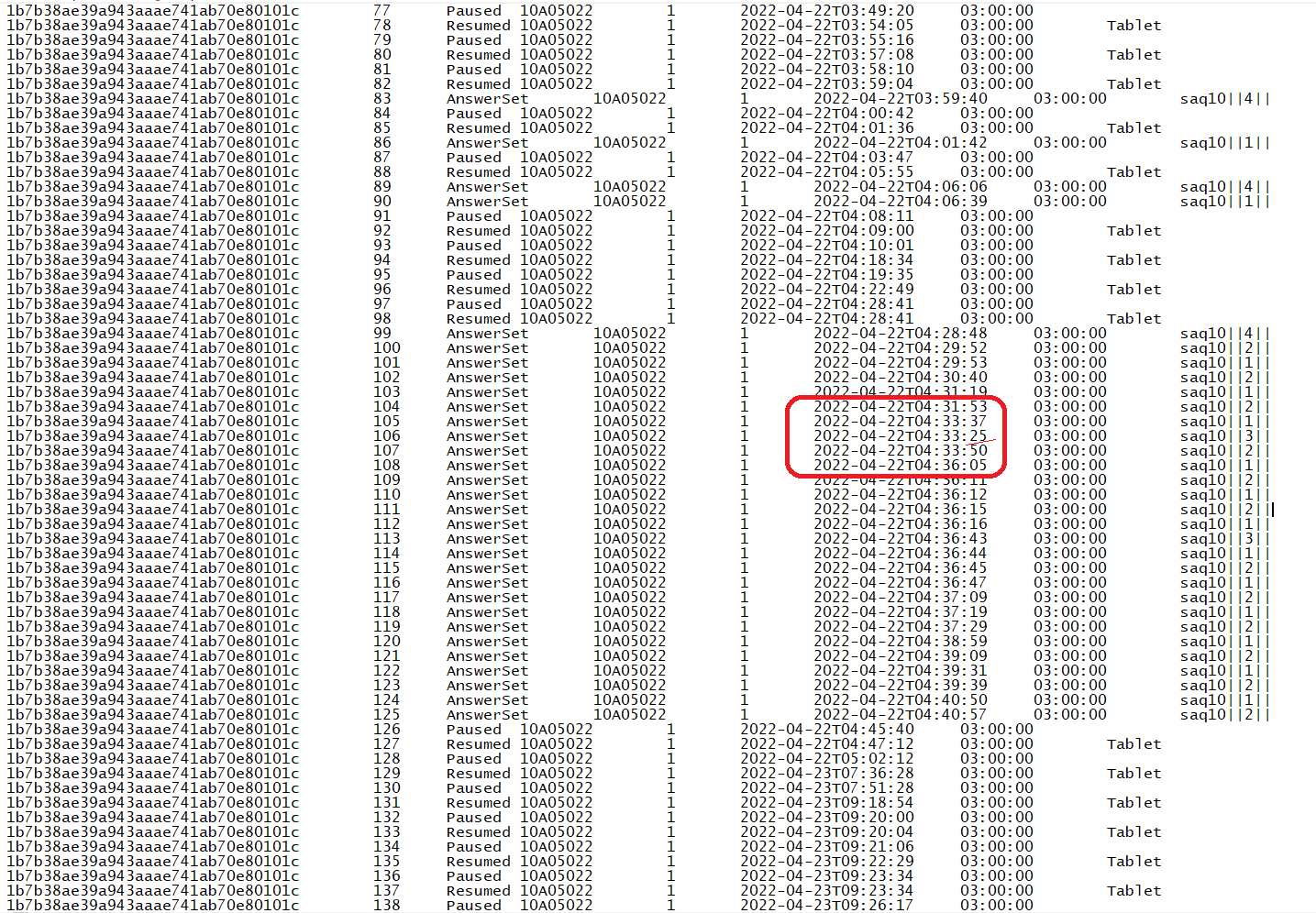 Out of order events in paradata · Issue #2023 · surveysolutions ...