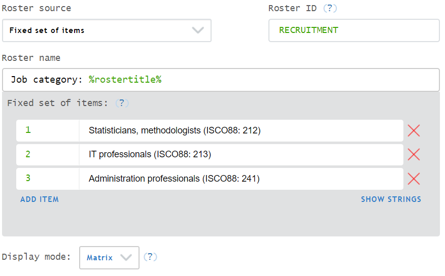 Roster title is disregarded in the matrix roster · Issue #2049 · surveysolutions/surveysolutions ...