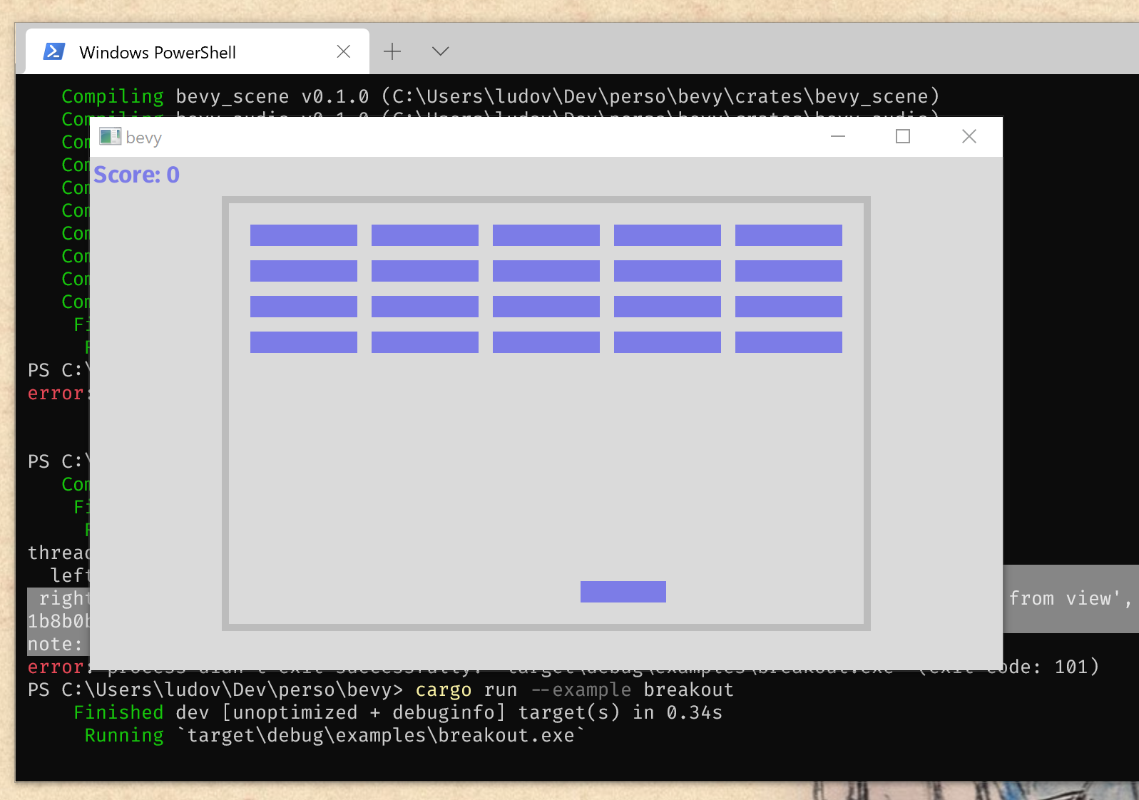 breakout example has no ball · Issue #138 · bevyengine/bevy · GitHub