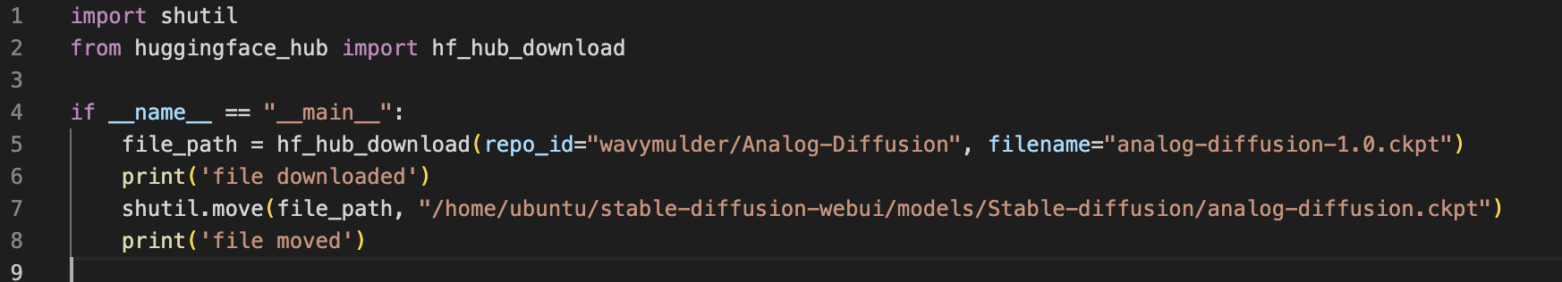 Bug Getting Filenotfound Error On Model Downloaded From Huggingface · Issue 6076