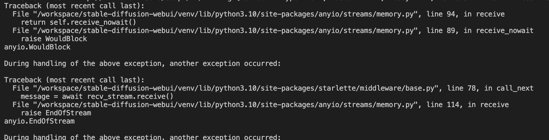 Getting an error using XYZ Script through API with the new update ...