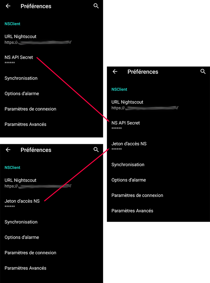 [dev-g] NSClient / NSClientV3 preferences · Issue #2353 · nightscout/AndroidAPS · GitHub