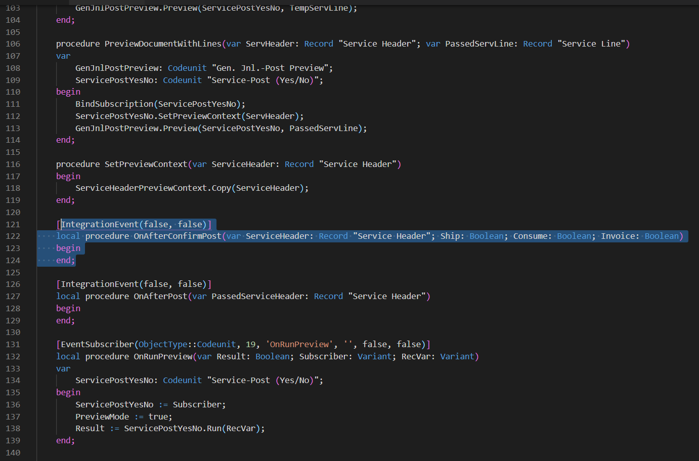 Event Request: OnAfterConfirmPost for Codeunit 5981 & 5982 · Issue ...