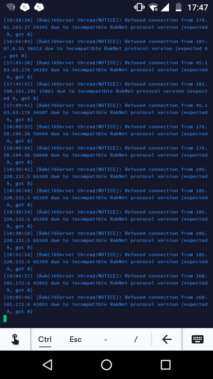 Bug Raknet Protocol Version · Issue 3266 · Pmmp Pocketmine Mp · Github