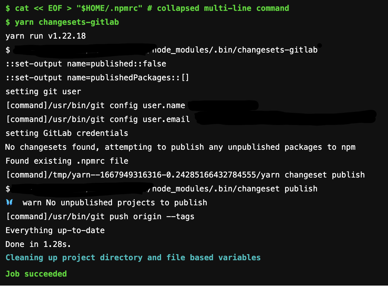 Changesets doesn't detect NPM packages in GitLab reliably · Issue #530 · changesets/changesets ...
