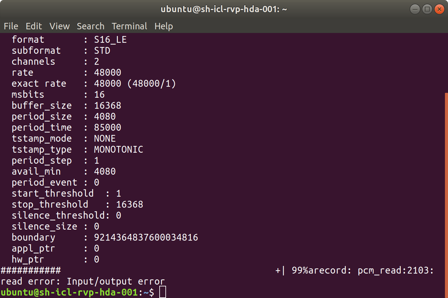 [BUG][ICL]show I/O error when unplug headset during capture · Issue #1802 · thesofproject/sof ...