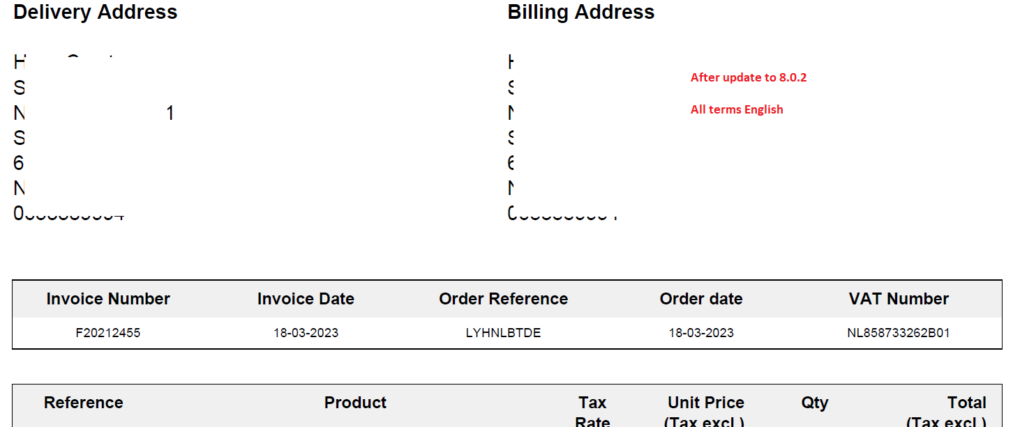 Translation invoice gone in PDF after updating 8.0.1 to 8.0.2 · Issue #31863 · PrestaShop ...