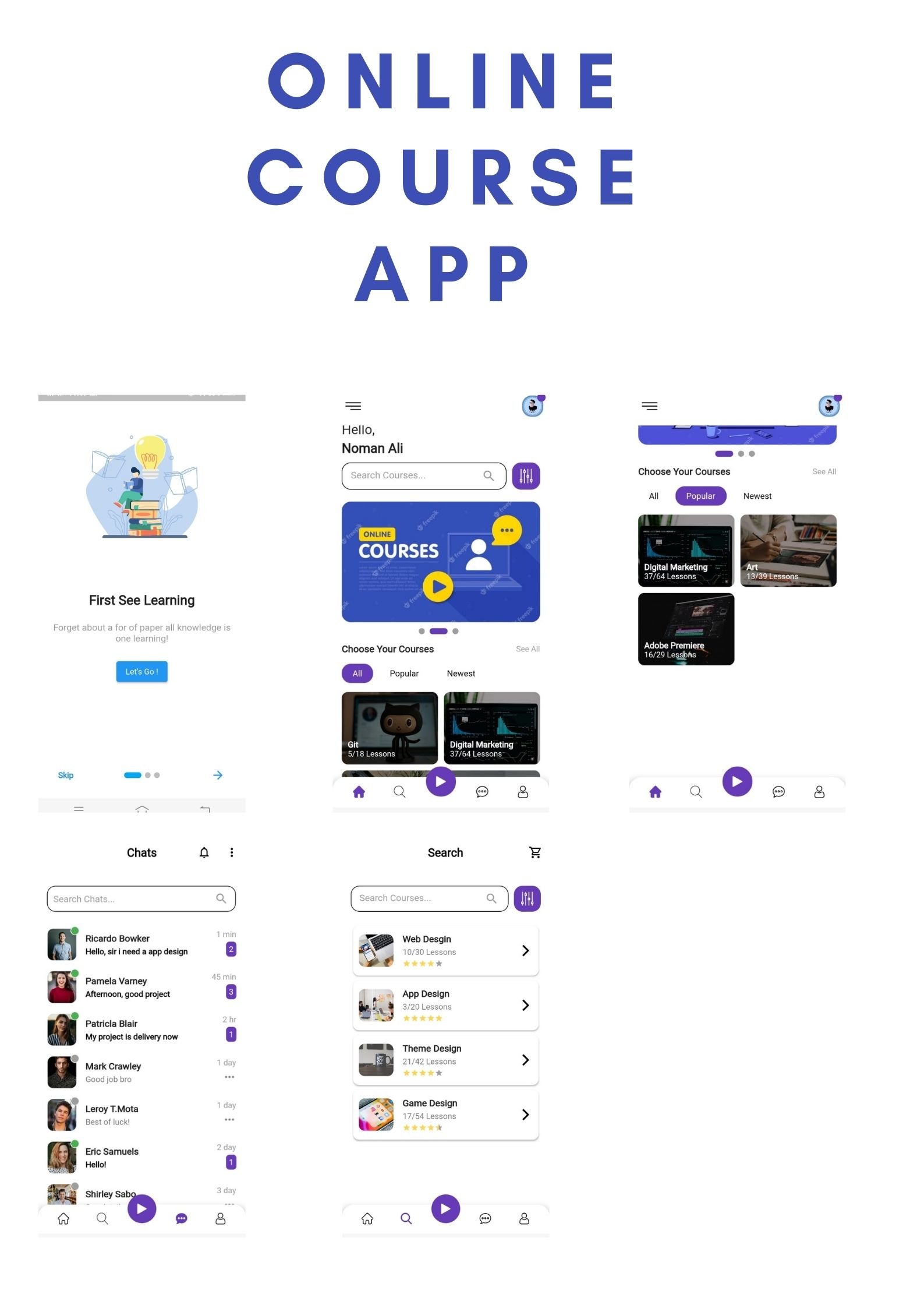 GitHub - nomanaliakram321/OnlineCourse-UI-Flutter
