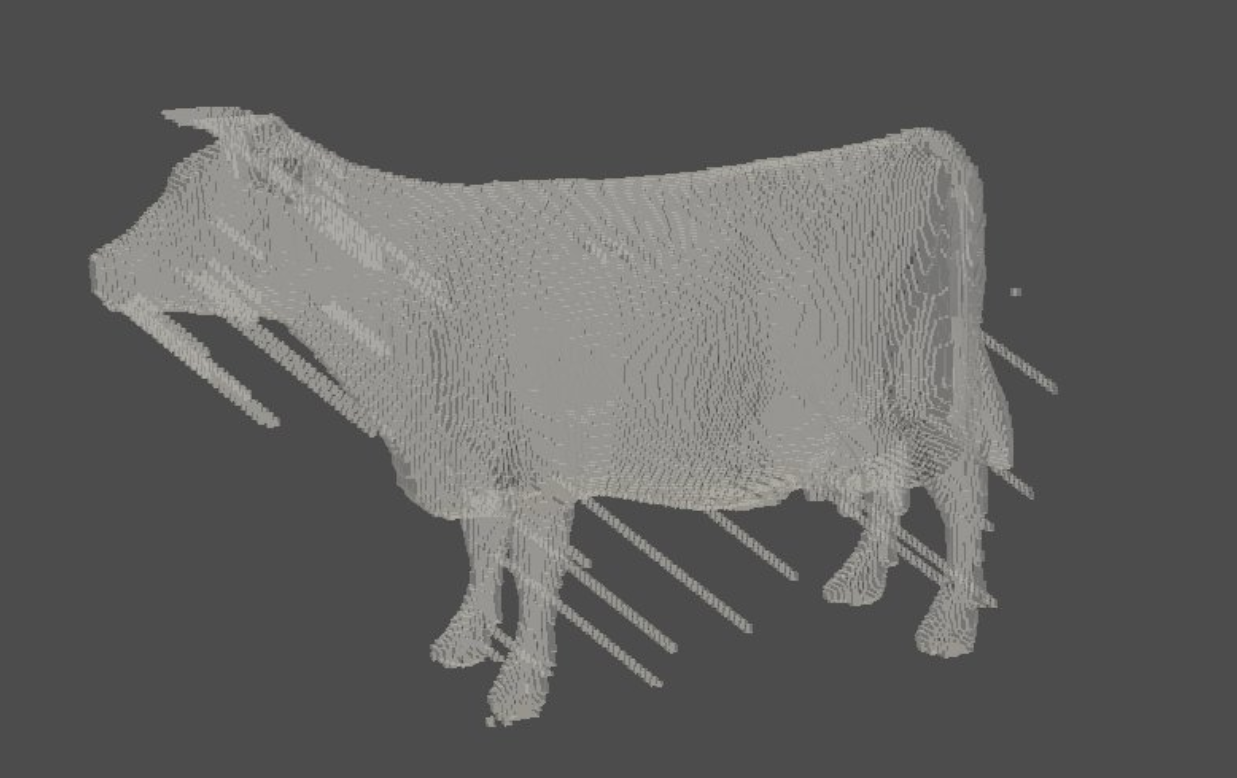 Stray voxels occurring when voxelizing a mesh · Issue #1743 · pyvista ...