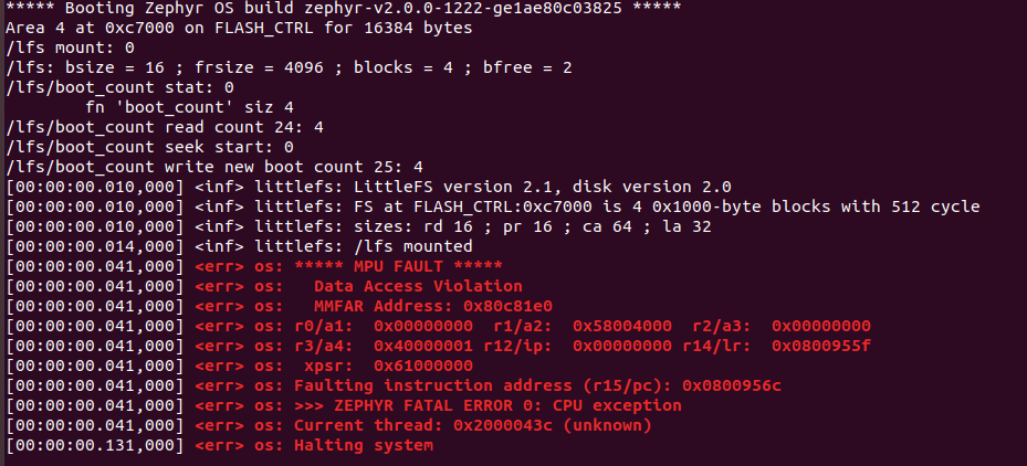 stm32wb MPU failure · Issue #19848 · zephyrproject-rtos/zephyr · GitHub