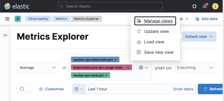[Metrics UI] Add references to source configuration for Metrics Explorer and Inventory Views for ...