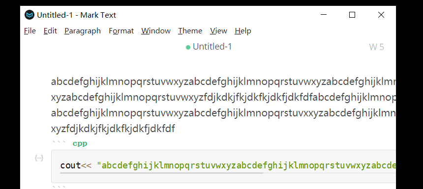 Code block width does not change upon resizing window · Issue #2608 · marktext/marktext · GitHub
