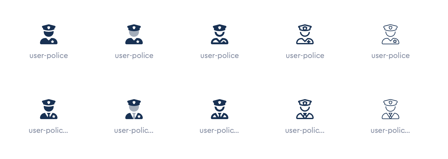 Icon Request: fa-policeman (police) · Issue #3372 · FortAwesome/Font ...