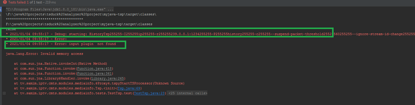 Use tsduck in Java with JNI or JNA [Q] · Issue #705 · tsduck/tsduck · GitHub
