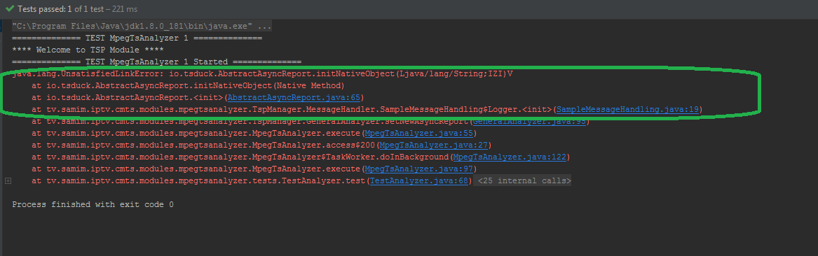 Getting each line of output log (Async Report) [Q] · Issue #709 · tsduck/tsduck · GitHub