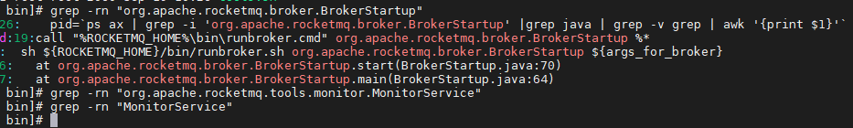 The Main Method Of Class “monitorservice” Could Be Removed · Issue 5472 · Apacherocketmq · Github