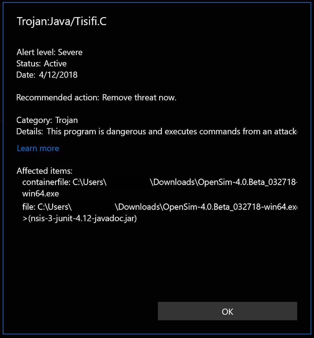 Suppress the Windows Firewall Security Alert · Issue #353 · opensim-org ...