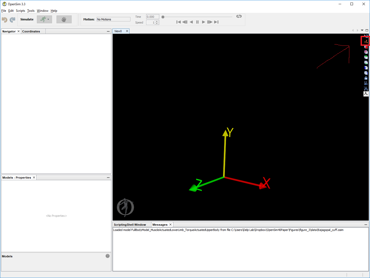 Global Frame Visualization Button: Label X/Y/Z or Add Tooltip · Issue #676 · opensim-org/opensim ...